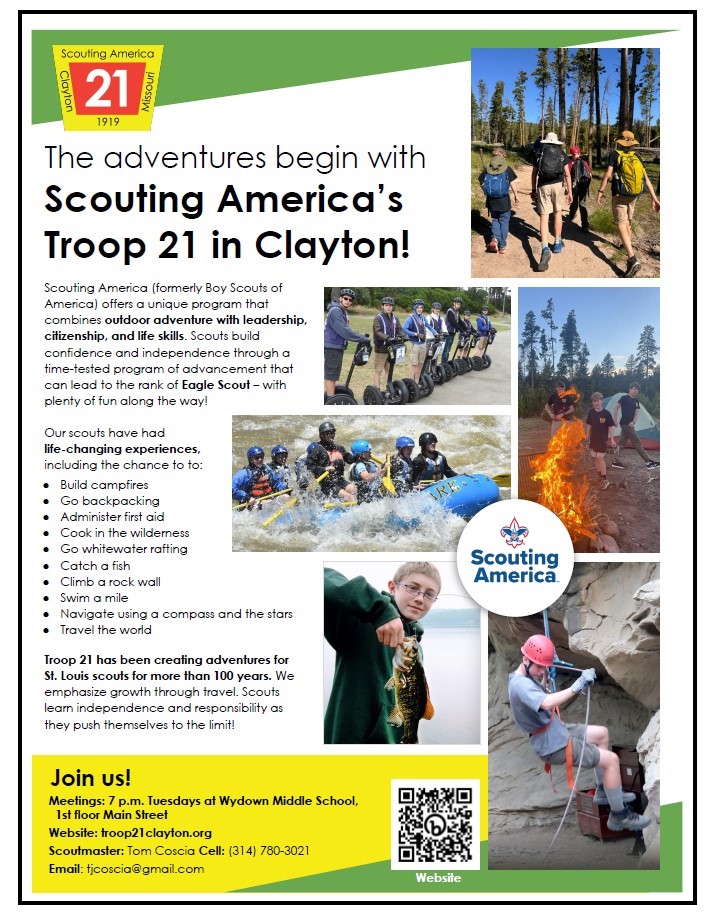 Pathfinder Troop Promo Flyers | Greater St. Louis Area Scouting